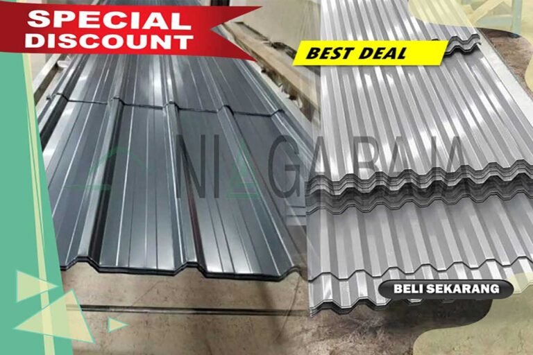 Harga Seng Spandek Warna Abu-abu 2026 | Solusi Atap Modern & Minimalis