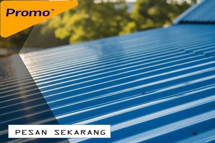 Harga Seng Spandek Warna Biru 2026 - Niaga Baja